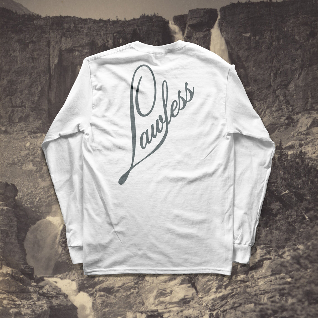 Heavy Cotton Long Sleeve Shirt with Professional Printing – Lawless ...